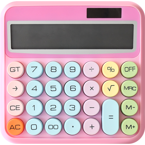Kalkulator Pastel Electronic Retro OP24060