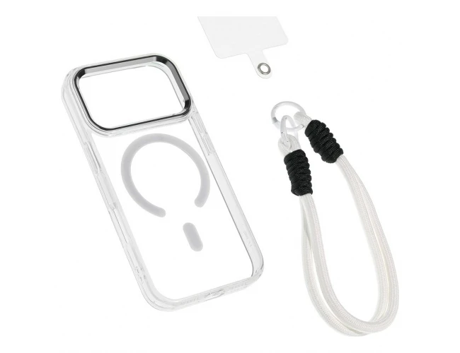 Red Magsafe Loop maska za mobilni telefon iPhone 17 Pro 6.3 transparent
