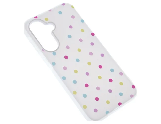 Teracell Dotty Pop maska za mobilni telefon Samsung A57 bela