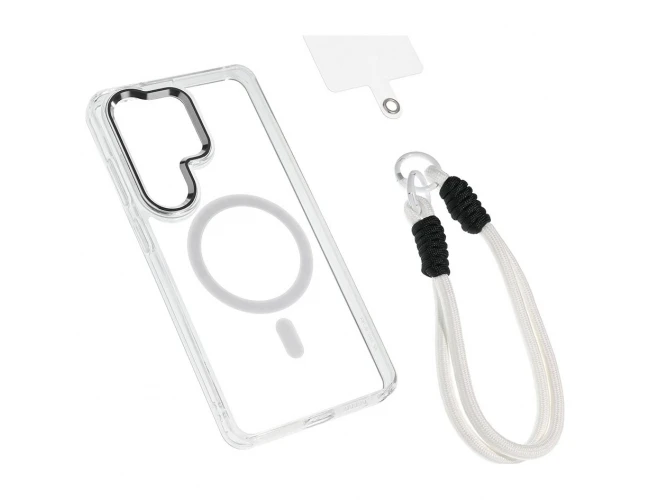 Red Magsafe Loop maska za mobilni telefon Samsung S26 Ultra providna