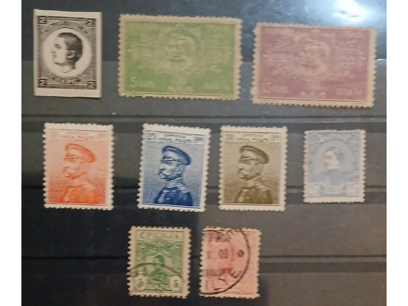 Kraljevina Srbija lot čistih maraka MNH**