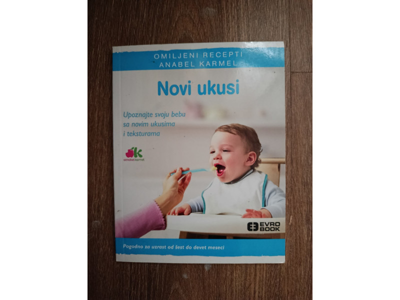 Knjiga NOVI UKUSI-recepti za bebe