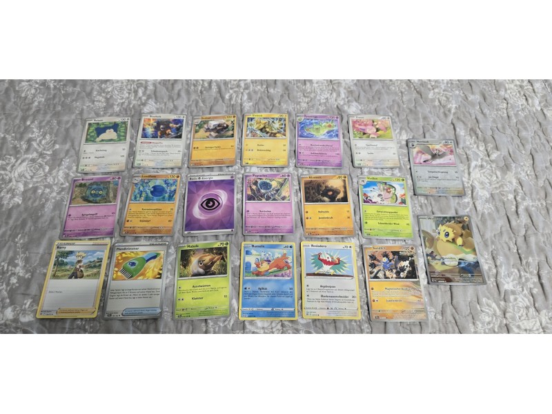 Pokemon original karte lot 4
