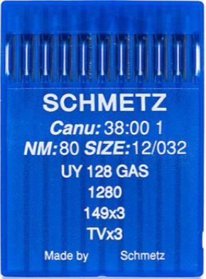 Industrijske igle SCHMETZ | UY 128 GAS | 80 | 10 kom