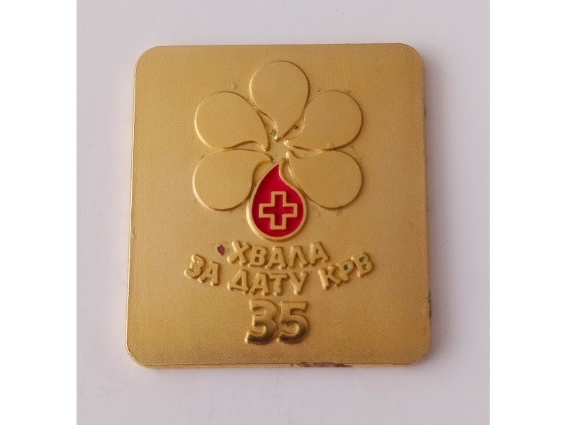 ** HVALA ZA DATU KRV - 35 DAVANJA ** - AUREA CELJE