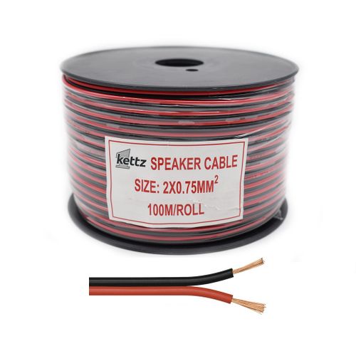 Kettz ZK-075 kabl za zvulnik 2x0.75mm 100m/ROL