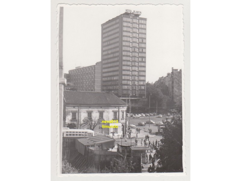 FOTOGRAFIJA - Beograd,hotel Slavija sa okolinom