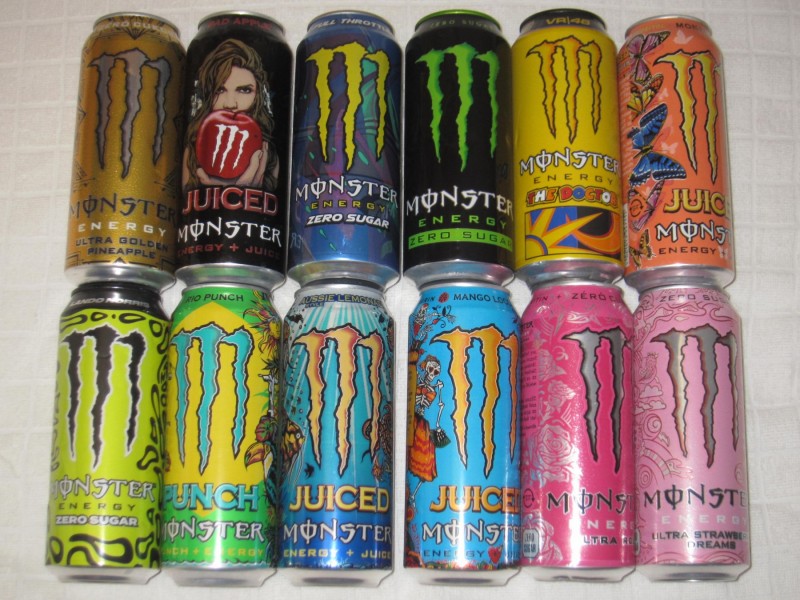 Monster limenke - prazne, lot od 16 kom (12+4 kom)
