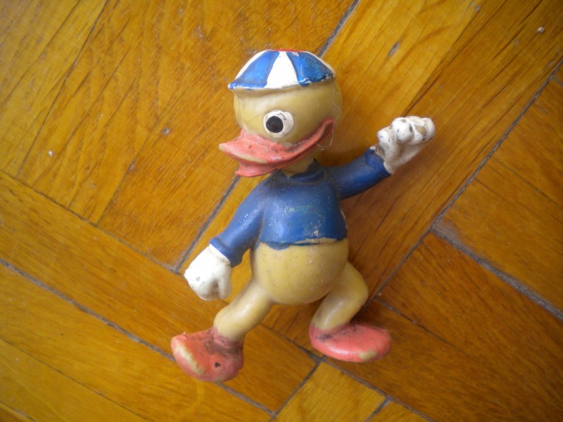 sestric PAJE PATKA stara gumena igracka (2)
