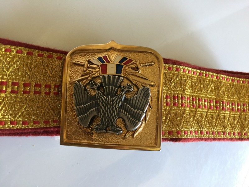 SVEČANI OFICIRSKI POJAS 1998 - NOVO