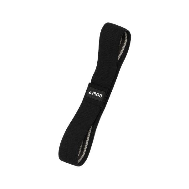 Crna elasticna HARD tekstilna traka za butine otpor 21-27kg