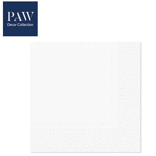 Salvete Paw Lux Unicolor White 33×33 20kom SDL110100 NS34941
