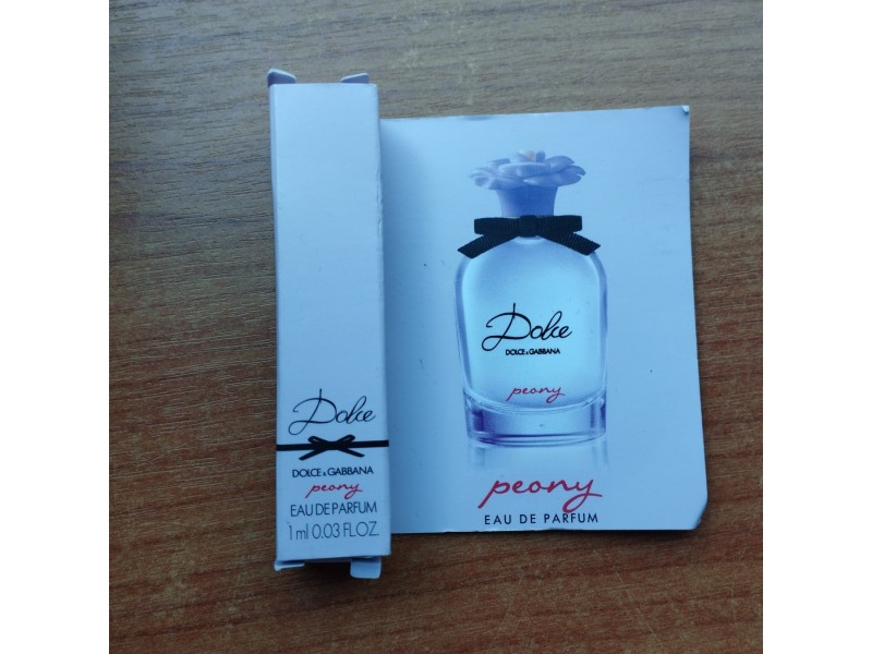 Dolce&Gabbana Peonia probni parfem-sample 1ml
