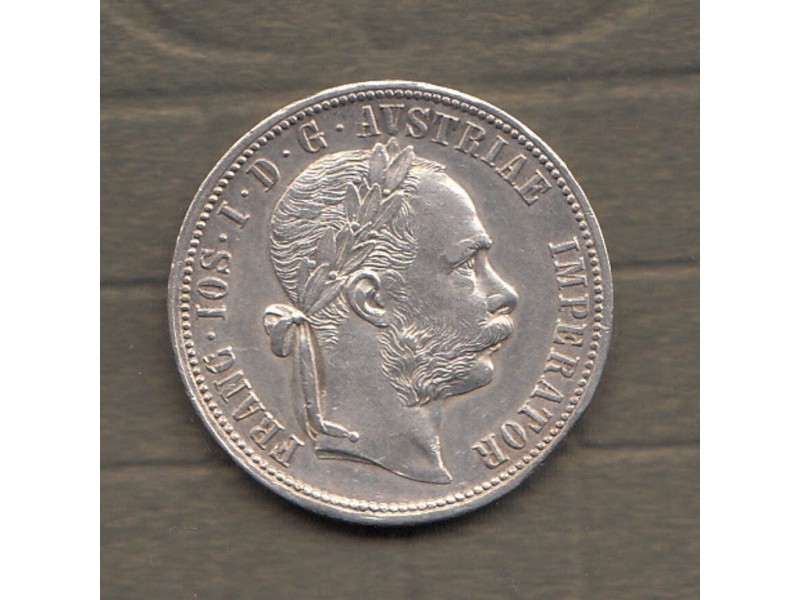 AUSTRUGARSKA.1.FLORIN.1879.SREBRO.