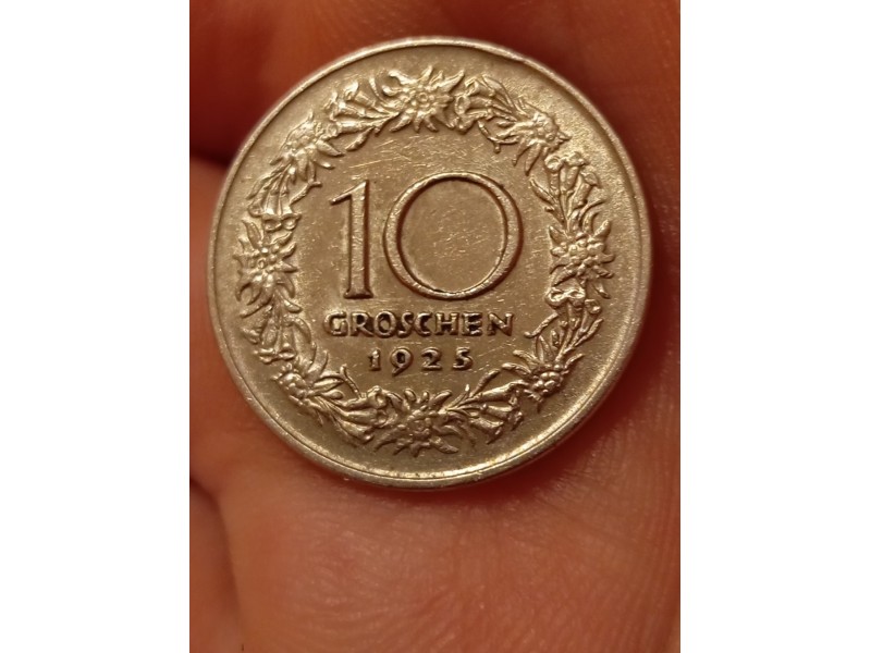 10 groschen 1925g.