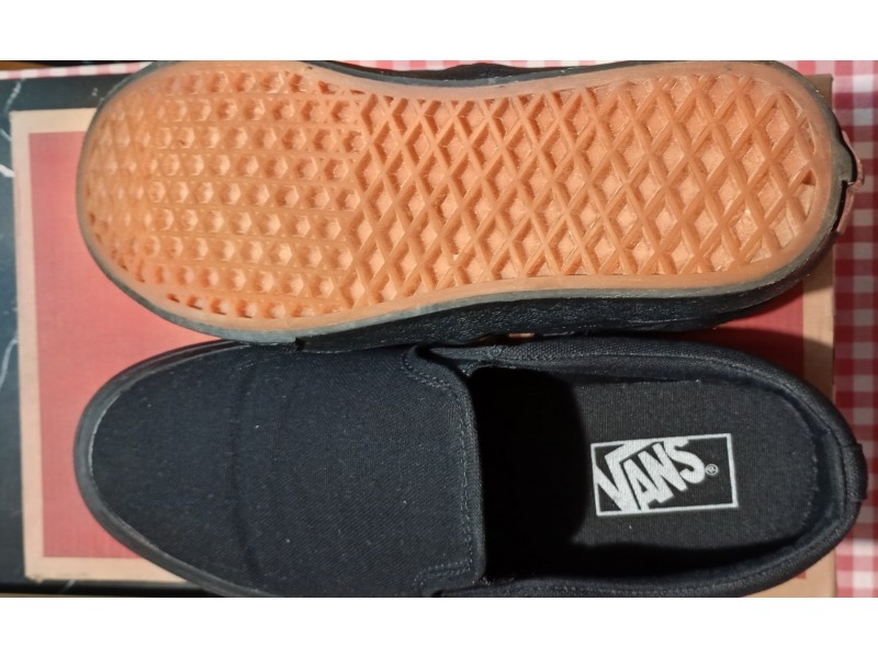 Vans Asher muške crne ležerne patike