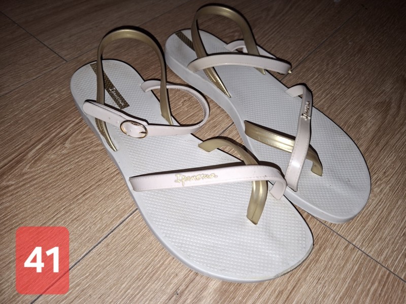 Ipanema Fashion Sandal ženske . Bež.Zlatne .