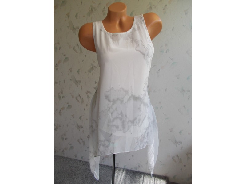 H&M TUNIKA NEJEDNAJIH DUŽINA VEL. XS ++ KAO NOVA