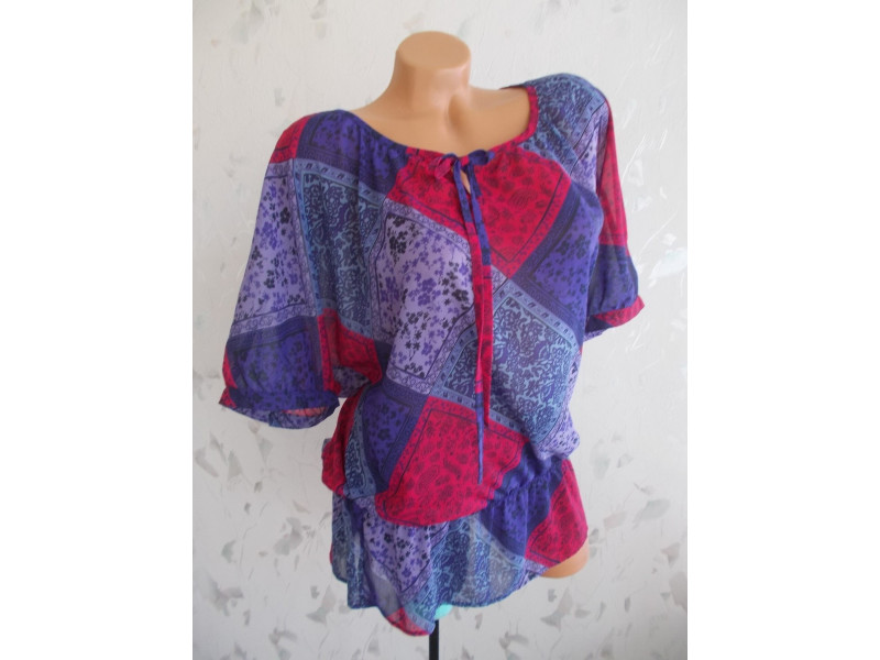 ESPRIT PROVIDNA BLUZA-TUNIKA VEL.36 - KAO NOVA