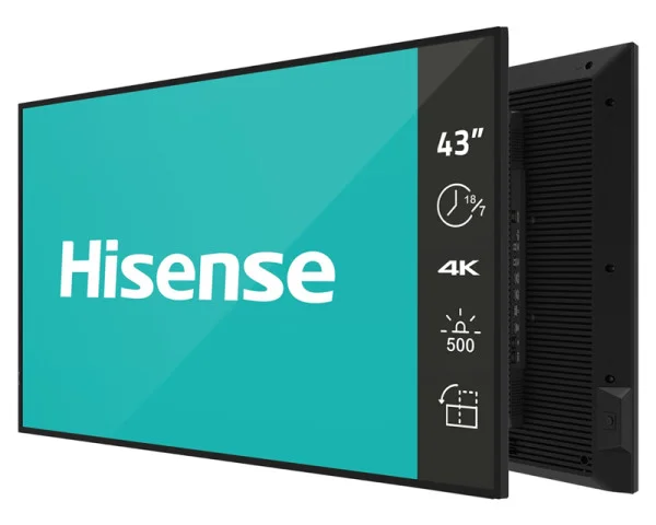 HISENSE 43GM50D 4K UHD 500 NITA DIGITAL SIGNAGE DISPLAY