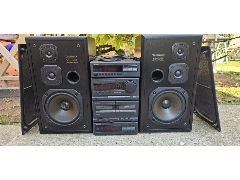 Technics CH9 Hi-Fi linija sa originalnim zvučnicima