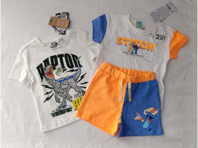 Jurrassic world i Stitch za bebu