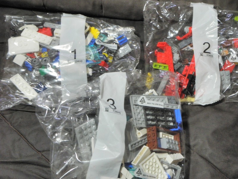 LOT LEGO POLICE SET