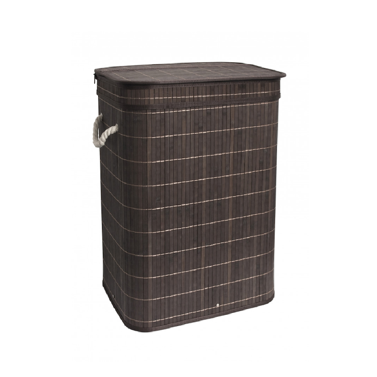 Bambus korpa za veš 400x300 visina 600 boja braon