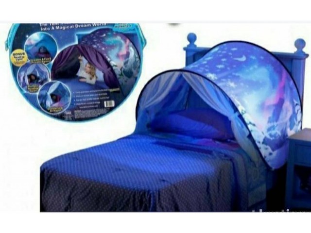 Dormeo šator za dečiji krevet dream tents - Jednorog