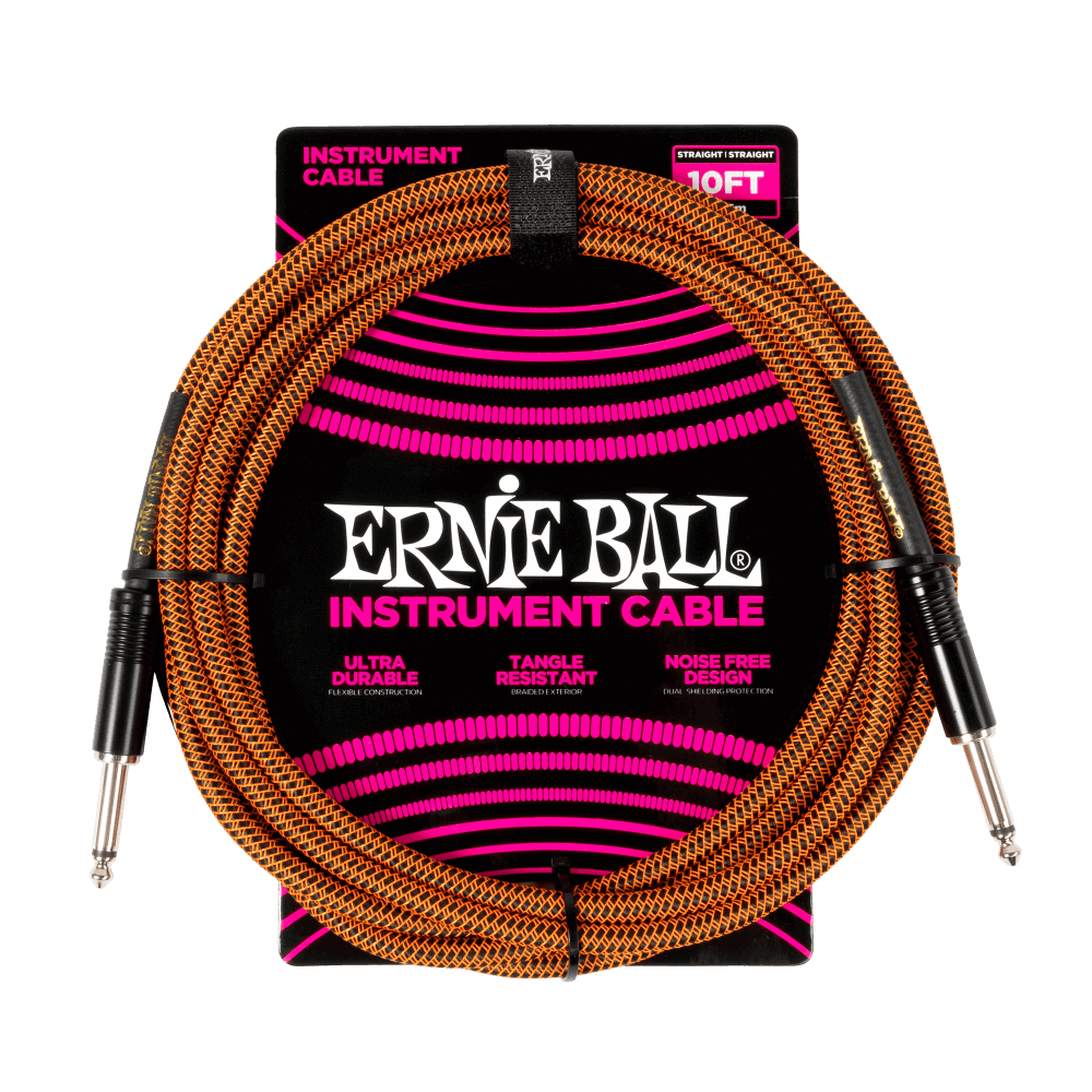 Ernie Ball 6468 3m Pumpkin pie instrumentalni kabl
