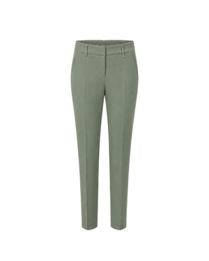 ŽENSKE PANTALONE UŽEG KROJA U EUKALIPTUS NIJANSI