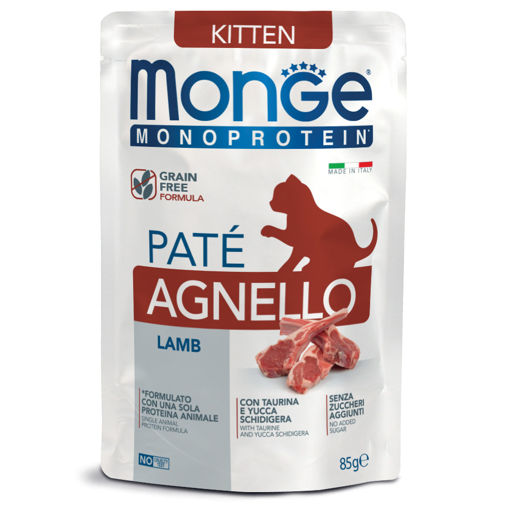 MGM 85gr Monge Cat Monoprotein sos kitten jagnje