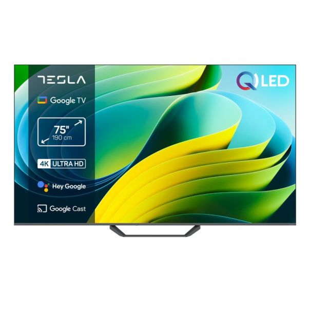 TESLA Televizor Q75E655GUS, Ultra HD, Google TV Smart