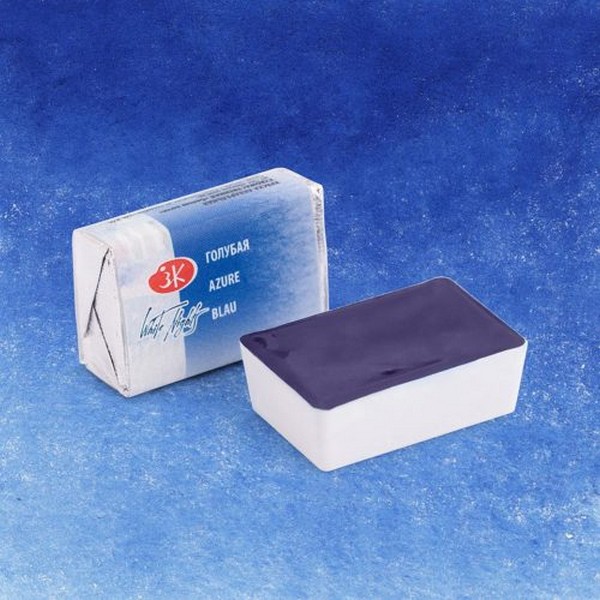 Nevskaya Palitra White Nights Watercolour Pan 2.5 ml - Azure