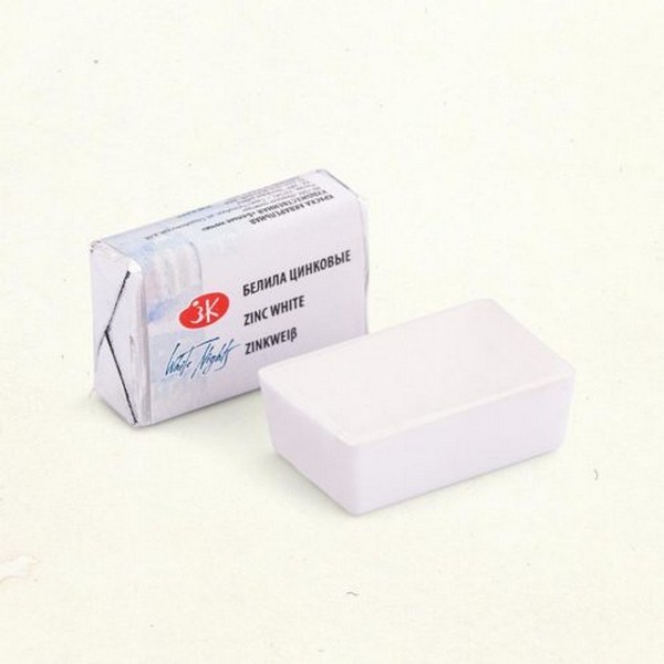 Nevskaya Palitra White Nights Watercolour Pan 2.5 ml - Zinc White