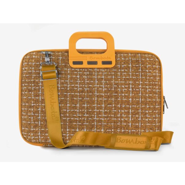 BOMBATA Torba za laptop 15.6" Tweed, žuta