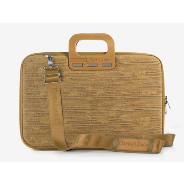BOMBATA Torba za laptop 15.6" Vintage, žuta