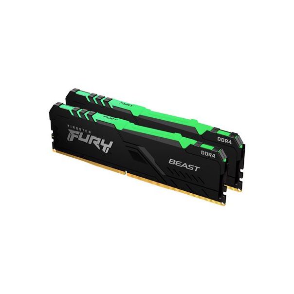 KINGSToner Memorija DDR4.32GB 3200MHz (2x16) FURYBeastRGB KF432C16BB1AK2 32
