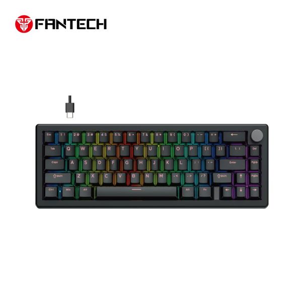FANTECH Gejmerska Mehanicka tastatura MK614 Atom X66 ice apricot switch