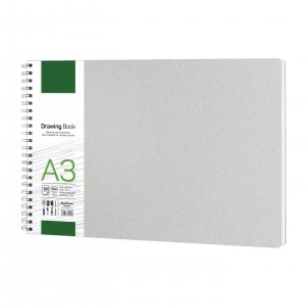 Drasca Drasca Drawing Book, A3 Landscape, 190 gsm, 50 Sheets