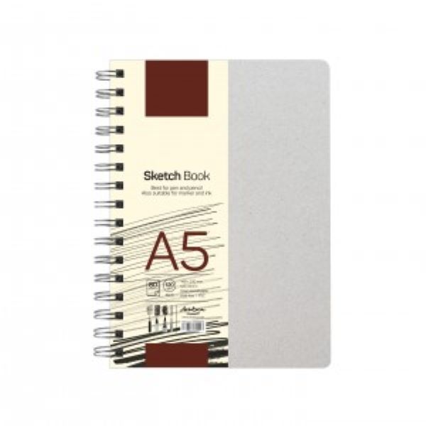 Drasca Drasca Sketch Book, A5 Portrait, 120 gsm, 80 Sheets