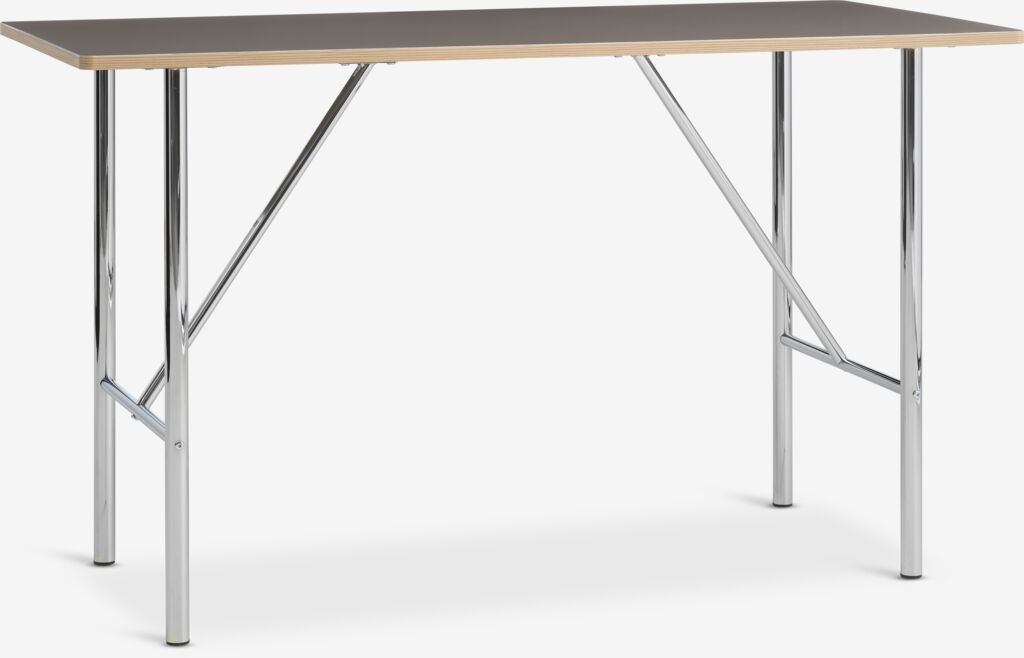 Radni sto HORNUM 60x130 braon/hrom