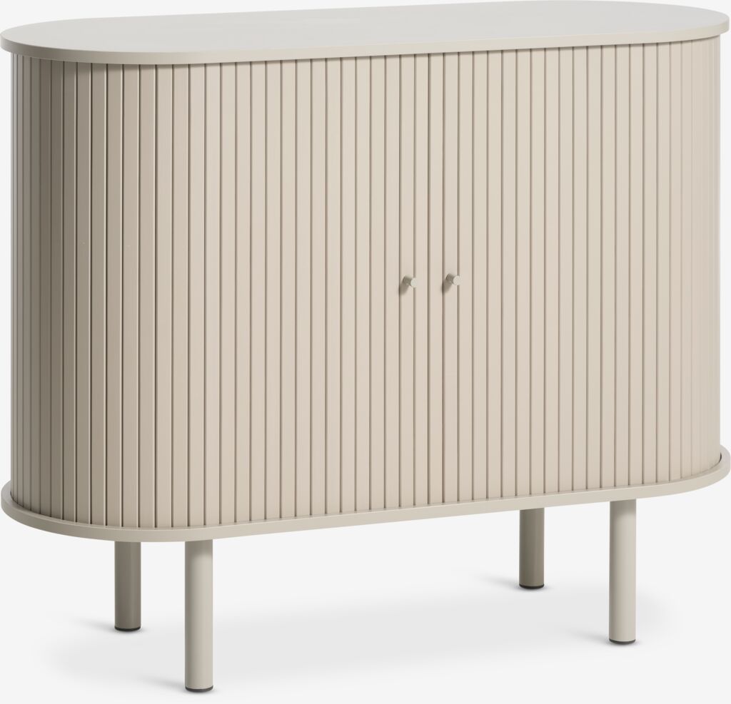 komoda DYVIG 100cm 2 rolet-vrata pesak