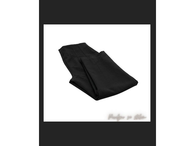 5.4.2. Crne pantalone visokog struka L Karol