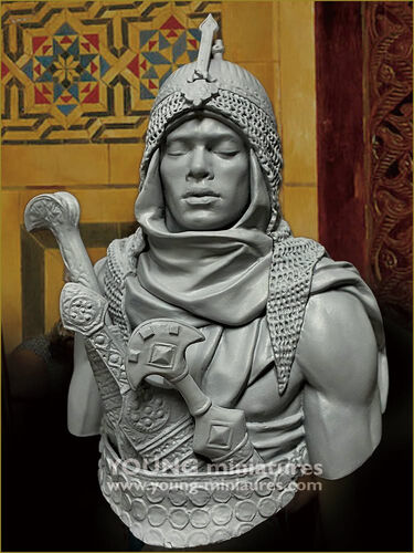 NEW! Young Miniatures YH1878 Nubian Palace Guard - 15th Century