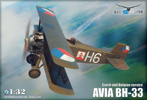 NEW! Lukgraph 32-076 Avia BH-33 (3D-Printed Full Kit)