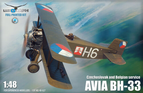 NEW! Lukgraph 48-027 Avia BH-33 (3D-Printed Full Kit)