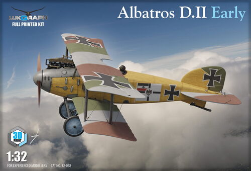 NEW! Lukgraph 32-068 Albatros D.II Early (Standard Set / 3D-Printed Full Kit)