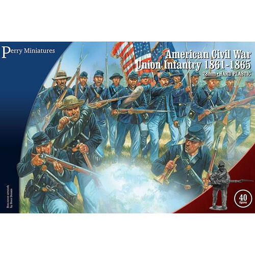 NEW! PERRY Miniatures ACW115 American Civil War - Union Infantry 1861-1865 (40 Figures)