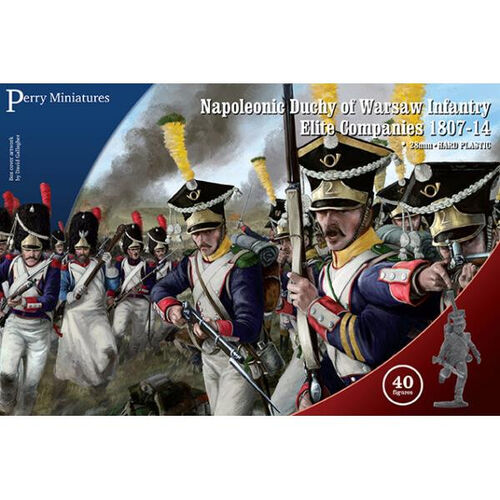 NEW! PERRY Miniatures DOW2 Napoleonic Duchy of Warsaw Infantry - Elite Company 1807-1814 (40 Figures)